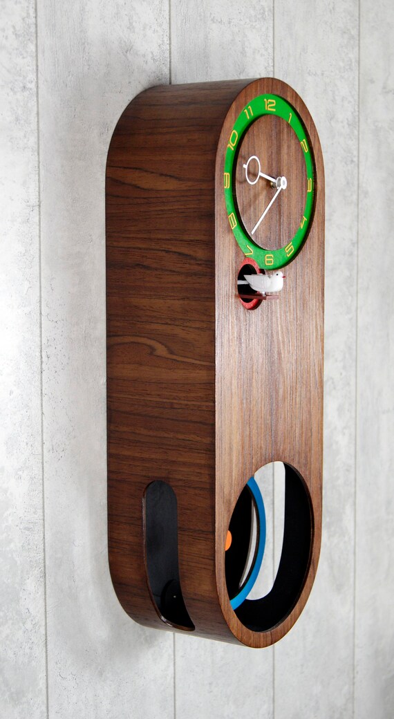 Home Décor Clocks Modern cuckoo clock round big pendulum Home & Living ...