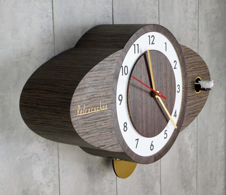 Retro Cuckoo Clock - Etsy