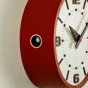 Round Red Cuckoo Clocks | Etsy