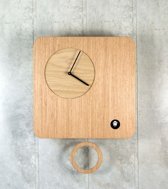 Big Clock With a Big Bird | Etsy