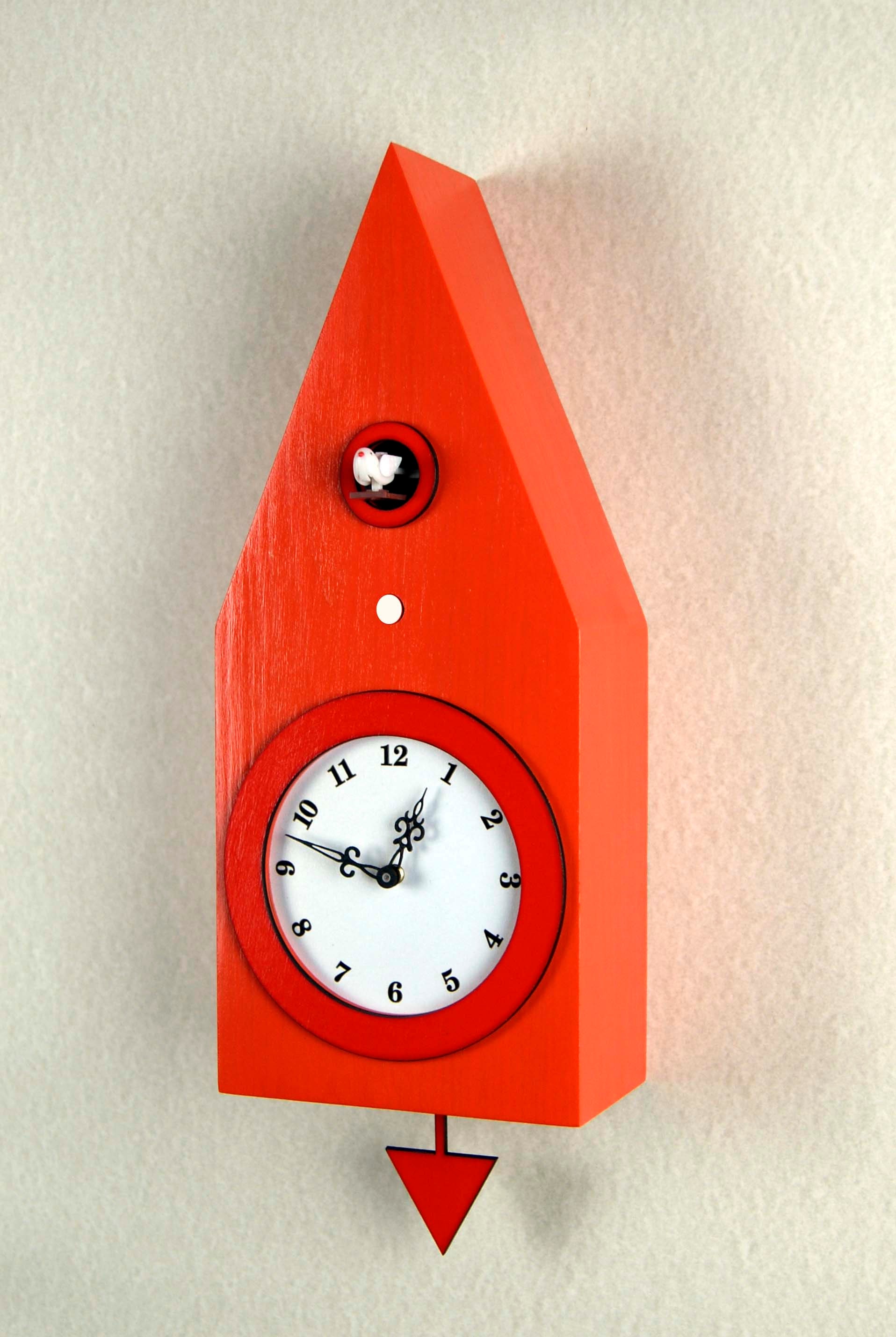 Orange Cuckoo Clock Home - Etsy