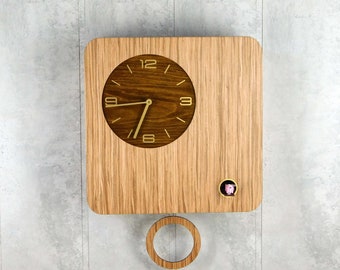 Modern Cuckoo Clock With Pendulum - Etsy