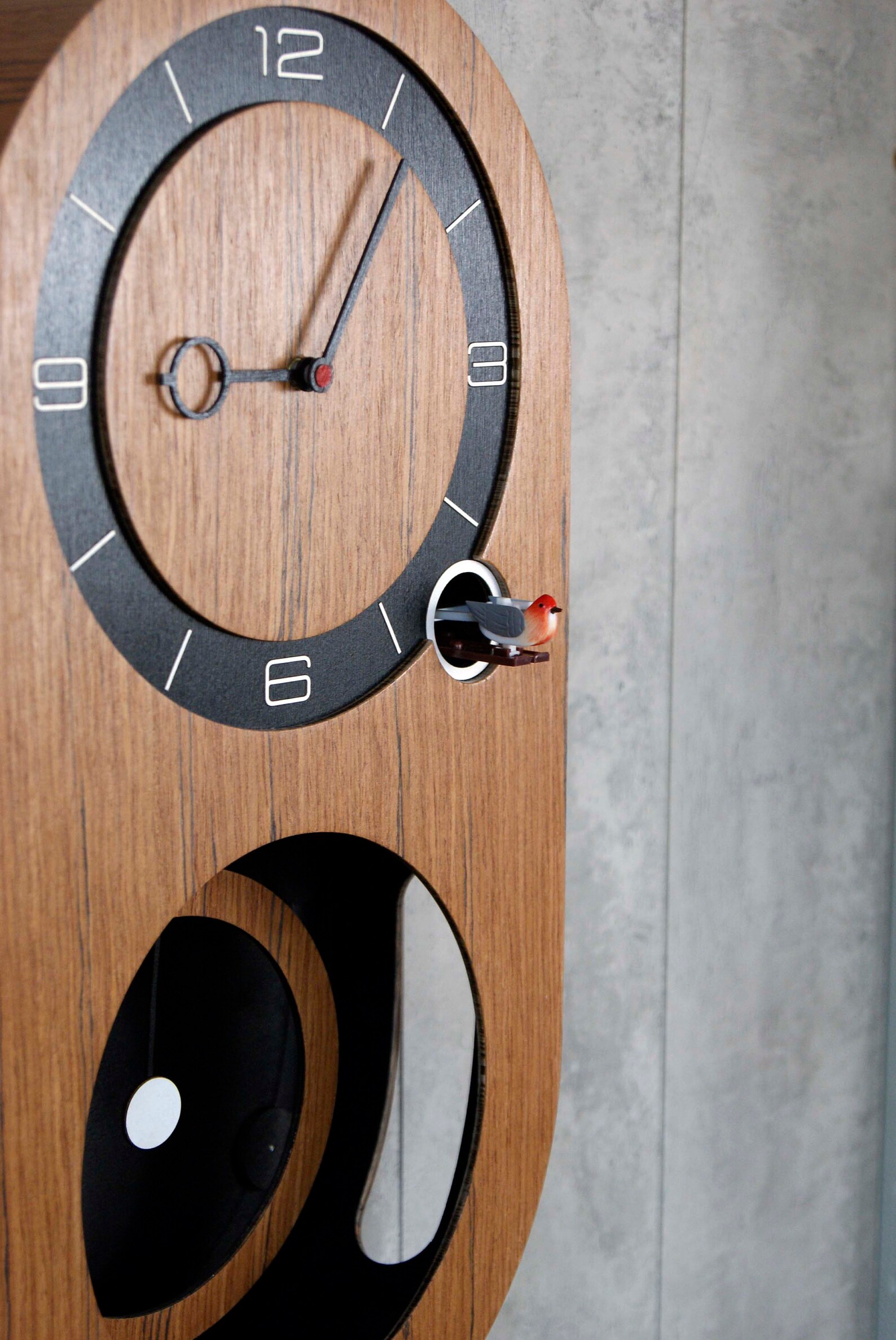 Large Oval Cuckoo Clock Large Pendulum Figures - Etsy