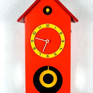 Multi-colored Cuckoo Clock - Etsy