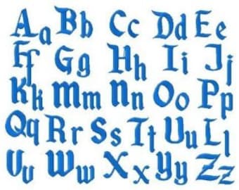 Magic Kingdom Embroidery Font | Etsy Ireland