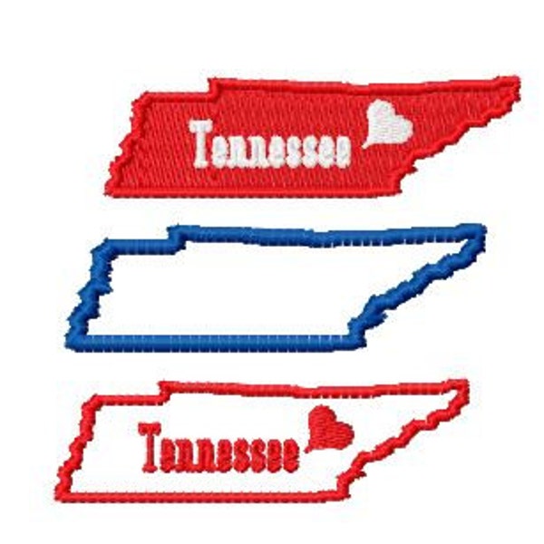 Tennessee Embroidery - Etsy
