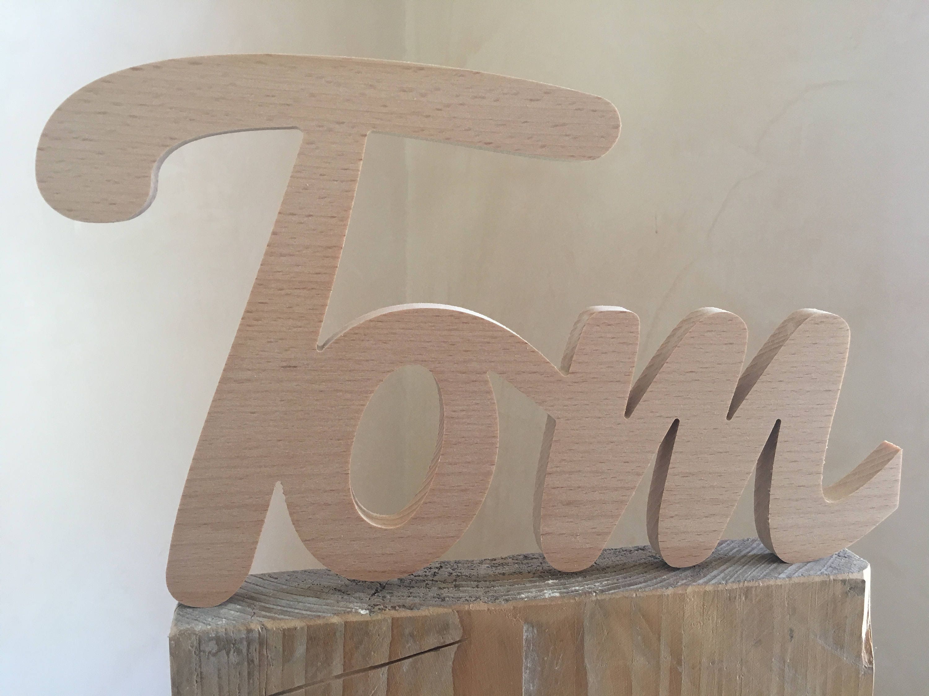 Felix Name Made of Wood / Wooden Lettering / Lettering Made of Wood ...