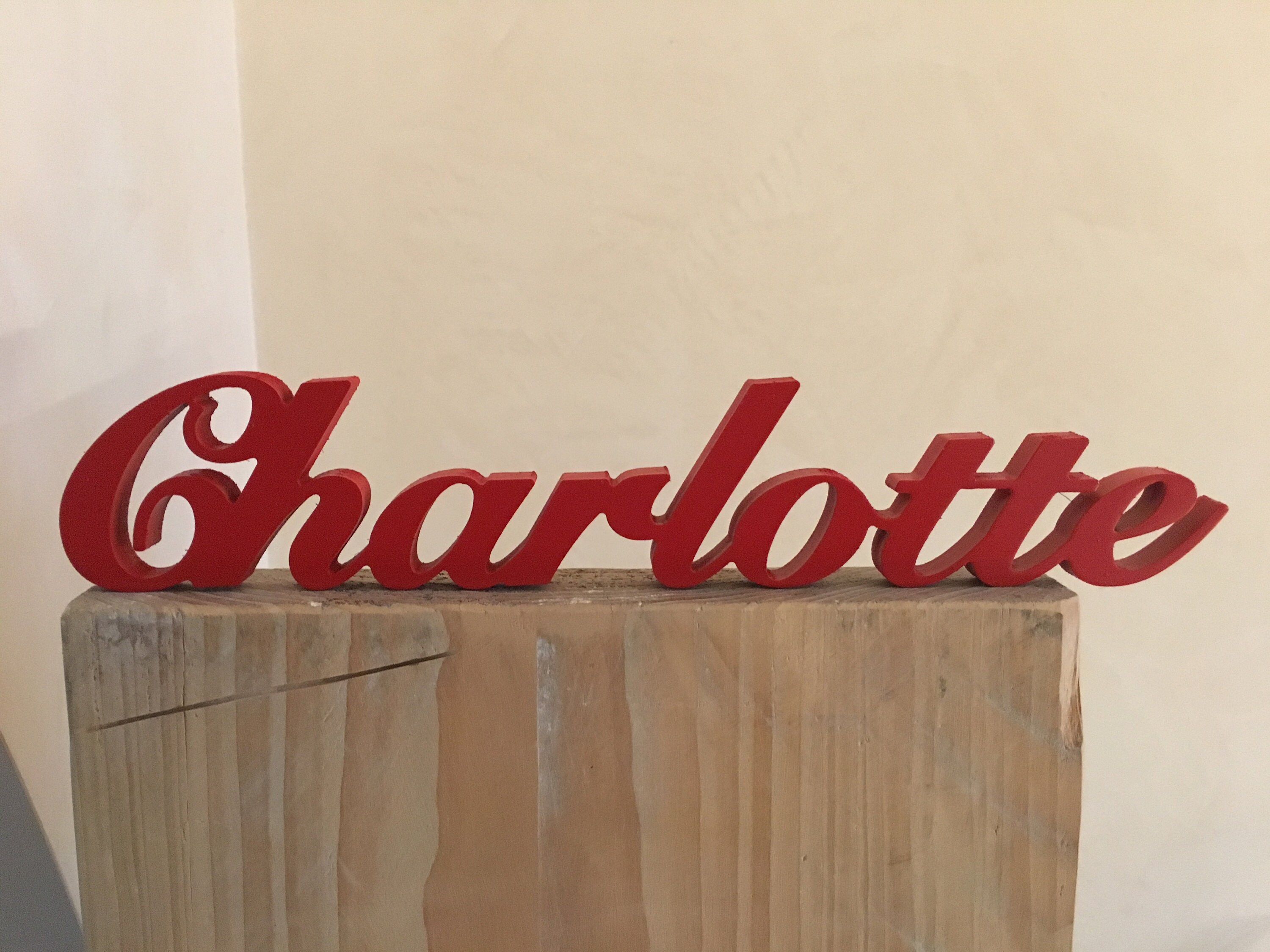 Marie letras lacadas en madera / letras de madera / diseño - Etsy México