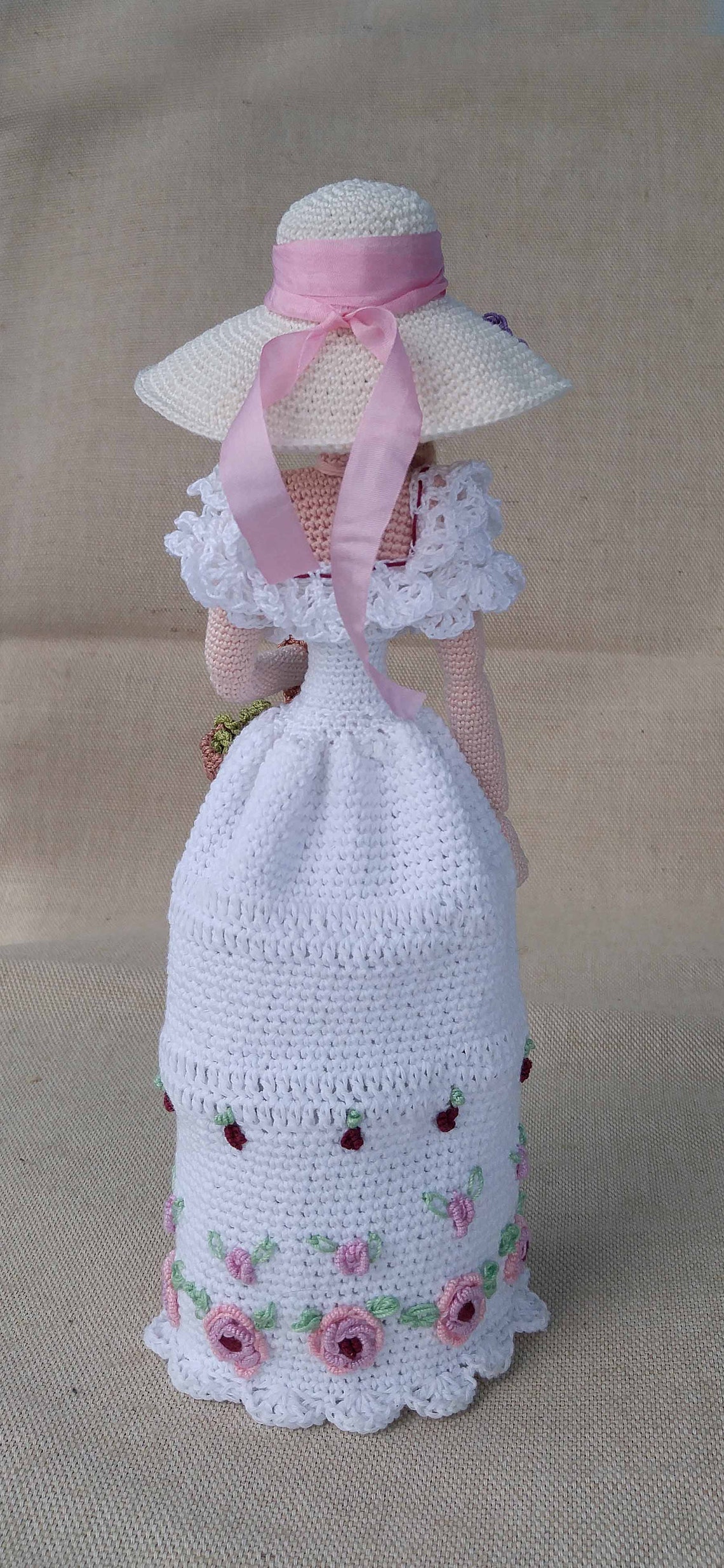 Cloth Doll Crocheted Rag Doll Amigurumi Spring Lady Art - Etsy Hong Kong