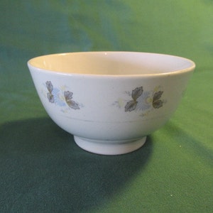 Ceramic Rice Bowl Forget Me Not Pattern Made in China Vintage - Etsy
