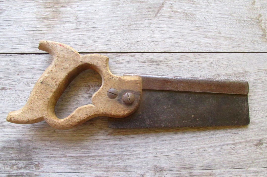 Vintage 12 Inch Tenon Saw W Tyzack, Sons and Turner No 14 Steel Back ...