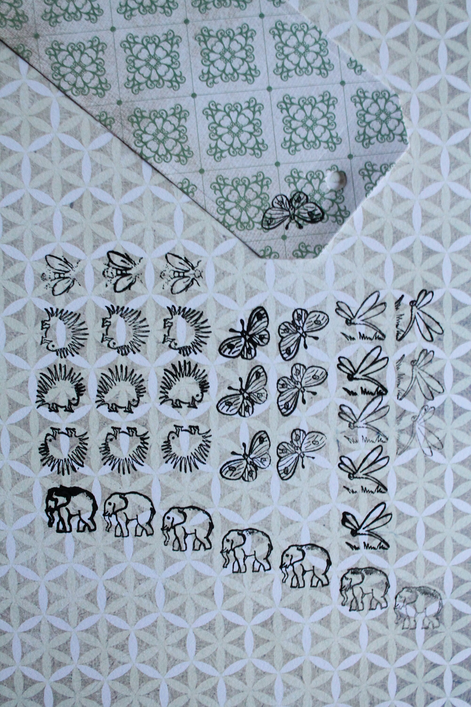 1950s Animal Rubber Stamp, Tiny Farm, Miniature Animals, Learning Game ...