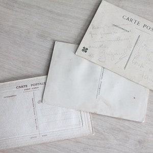 Antique French Embroidered Greeting Card, Hand-embroidered French ...