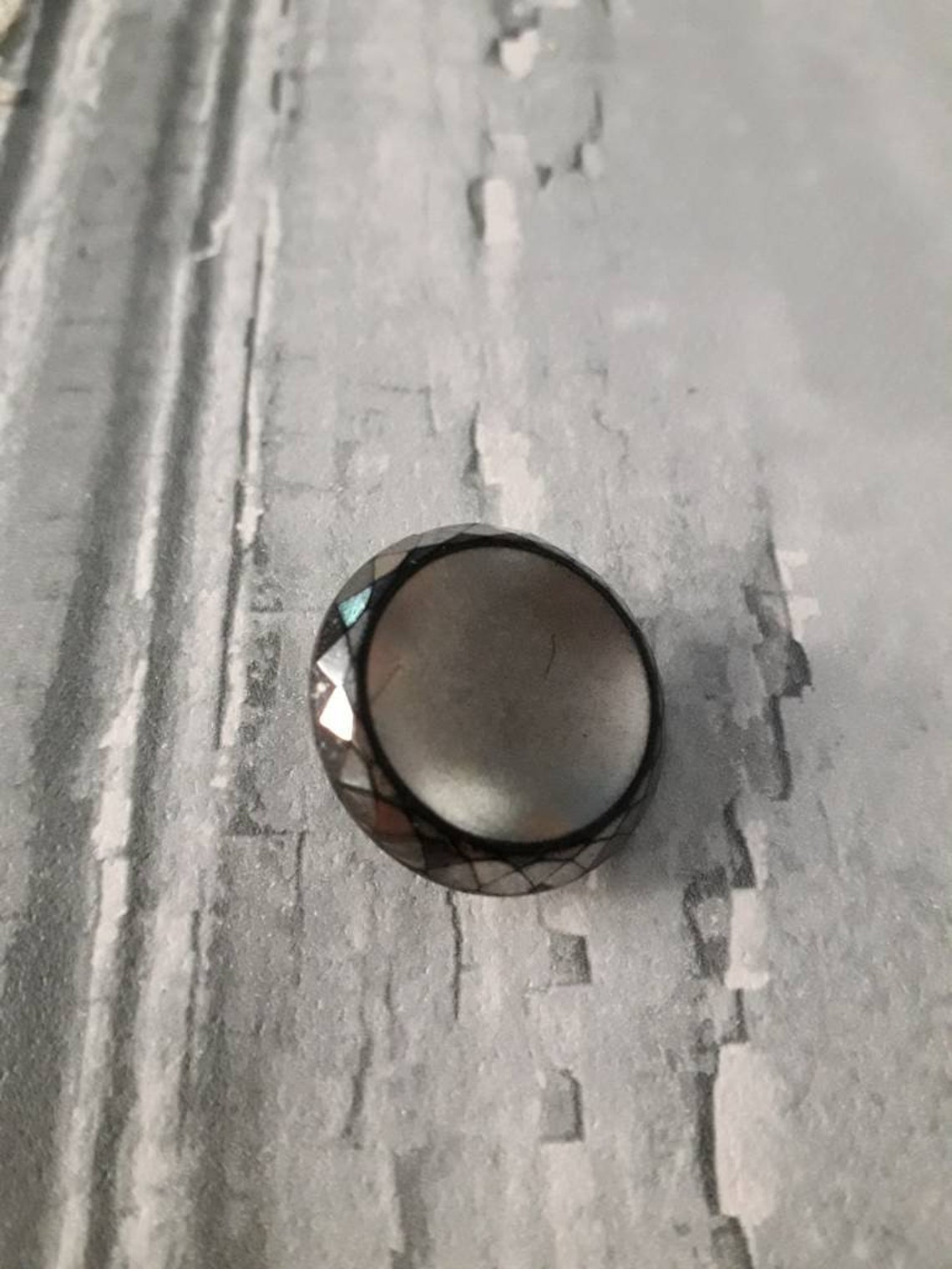 Antique Black Glass Button, Jet Button, Art Deco Button,3153 - Etsy