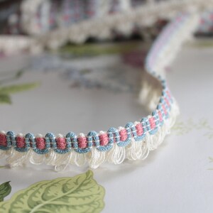 Fringes Braid, 2 Cm X 2 Meters /2.18y, Two-color Braid, Ornamental ...