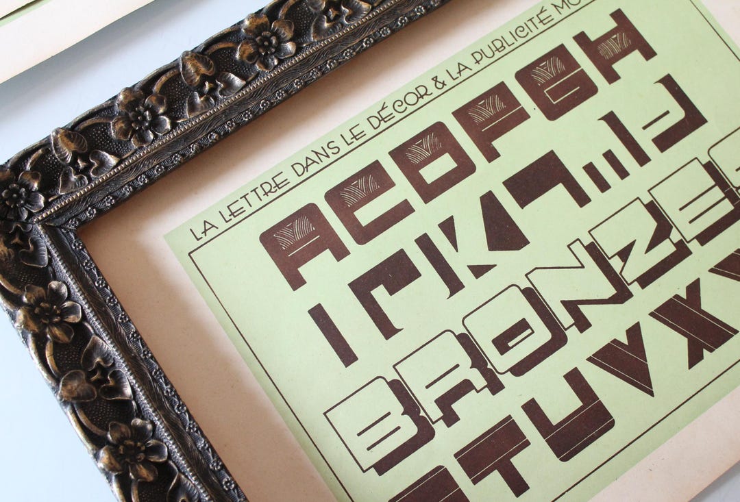Rare DRAIM Bronzes Poster, Authentic Original, Vintage Font, 4670 - Etsy