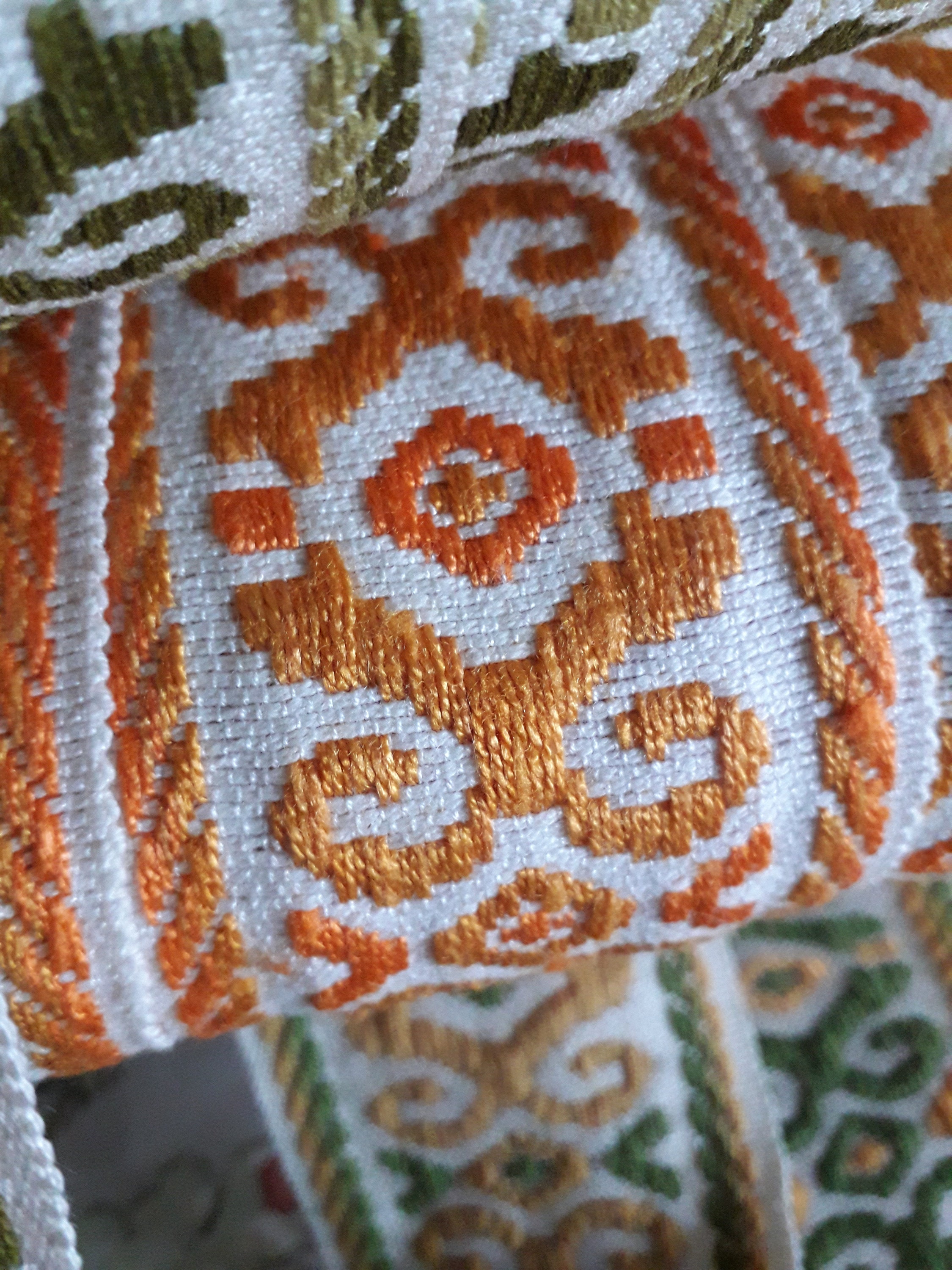 Medieval Braid With Geometric Patterns, Width 6 Cm by 1 Meter 1.09y ...