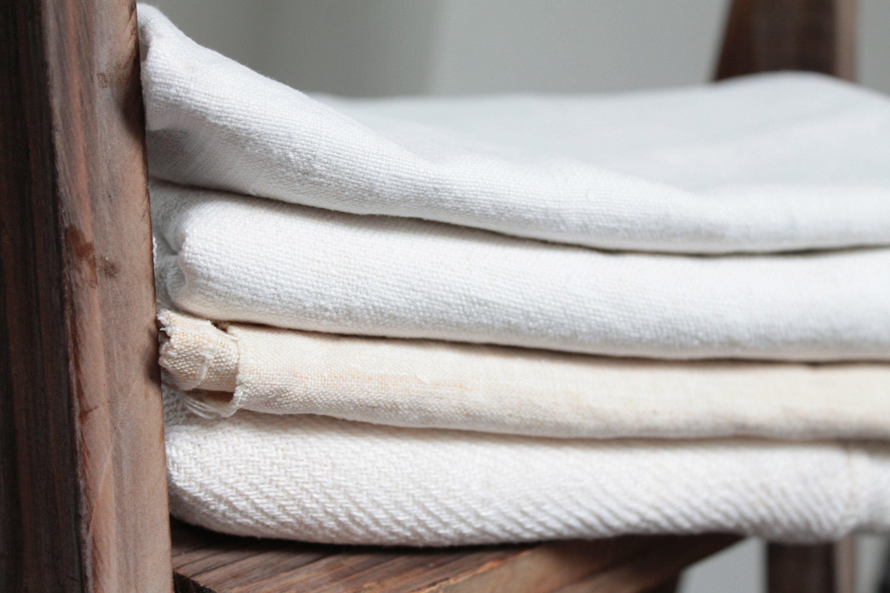 Creative surprise package of linen hemp french linen fabric | Etsy