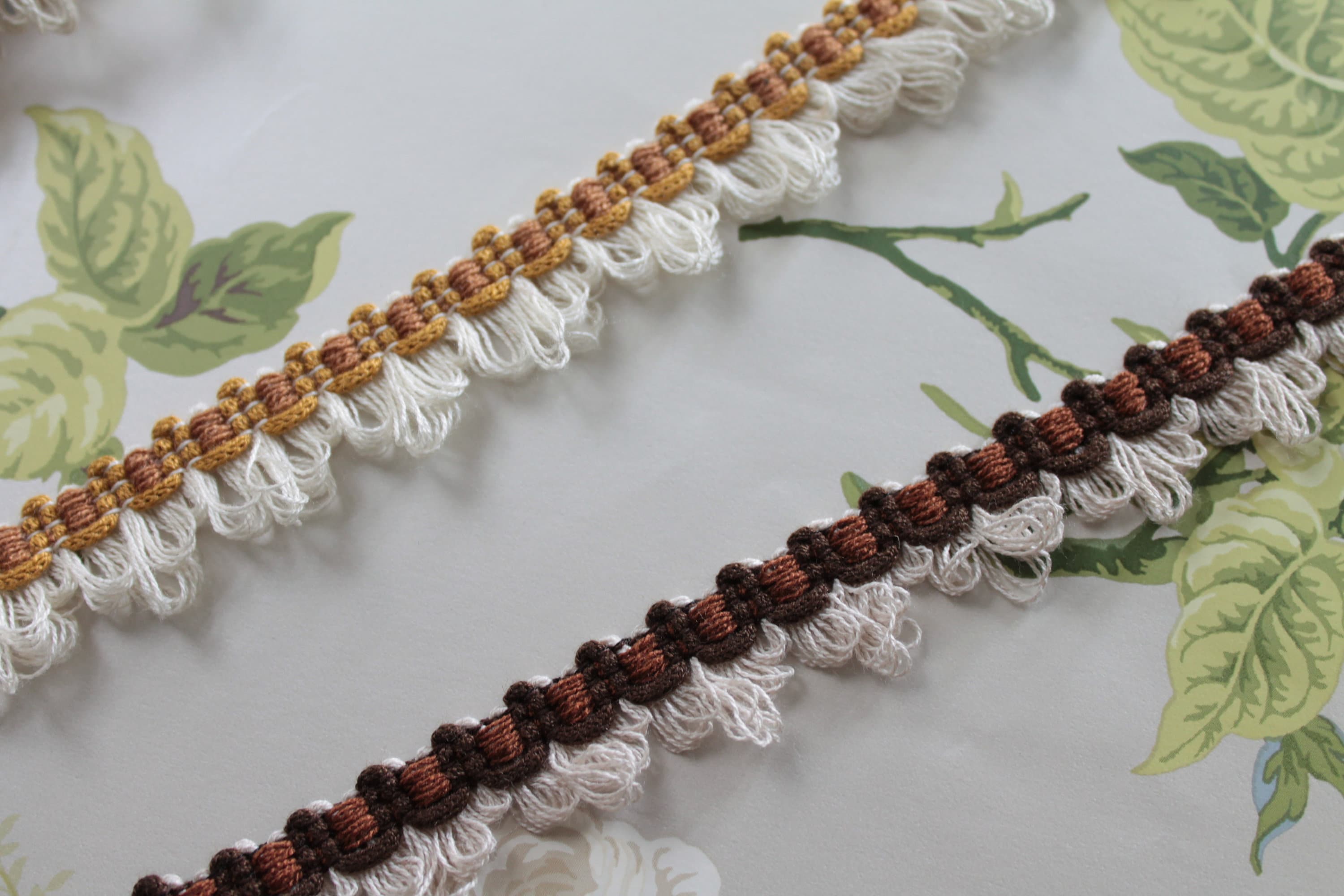 2 Cm Wave Fringes Trimmings 2 Cm Two-color Braid Ornamental - Etsy