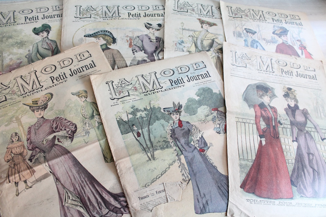 La Mode Du Petit Journal Magazine Belle époque 1890, 4151 - Etsy