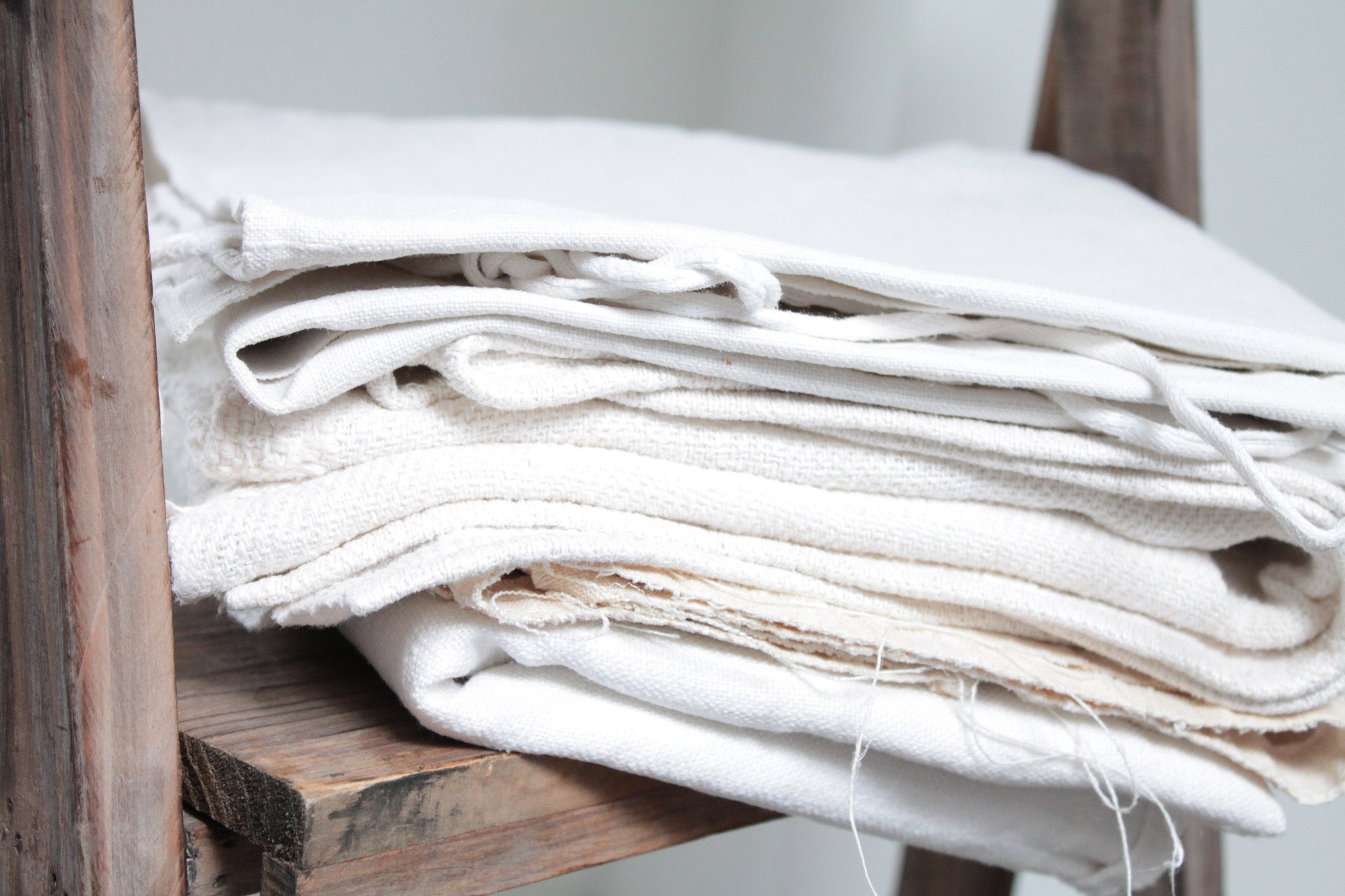 Creative surprise package of linen hemp french linen fabric | Etsy