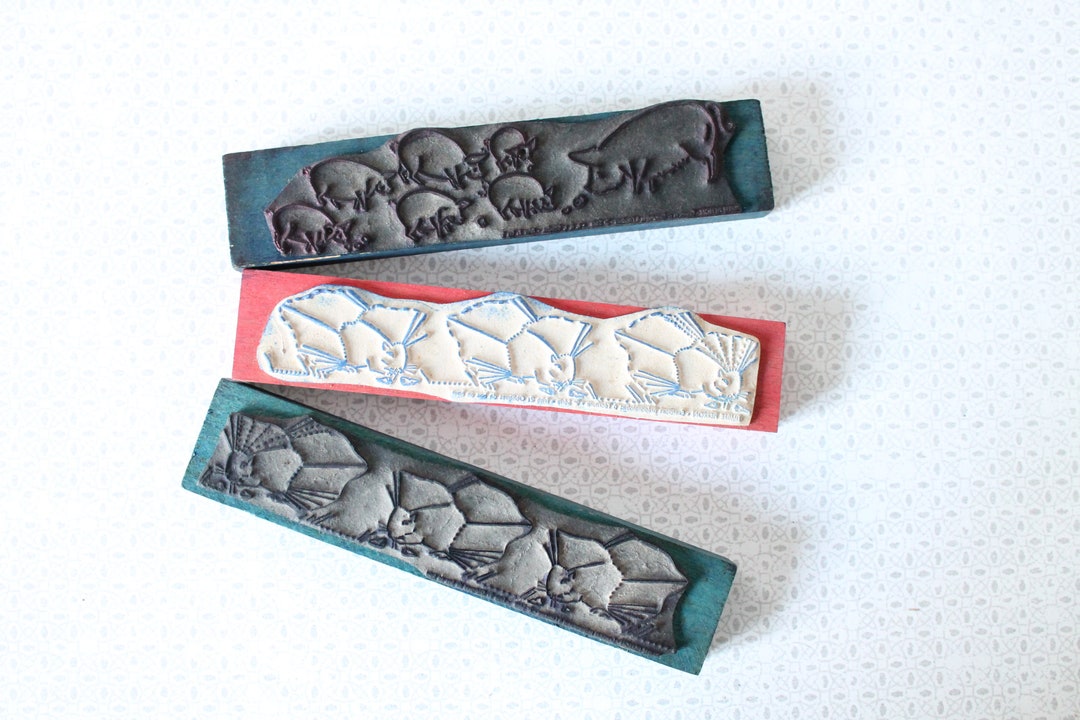 French Frieze Rubber Stamp, Drawing Learning Method, 4416 - Etsy