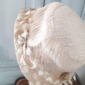 Old French Hat, Wedding Headdress, Ceremonial Hat, CHAP191896/97 - Etsy