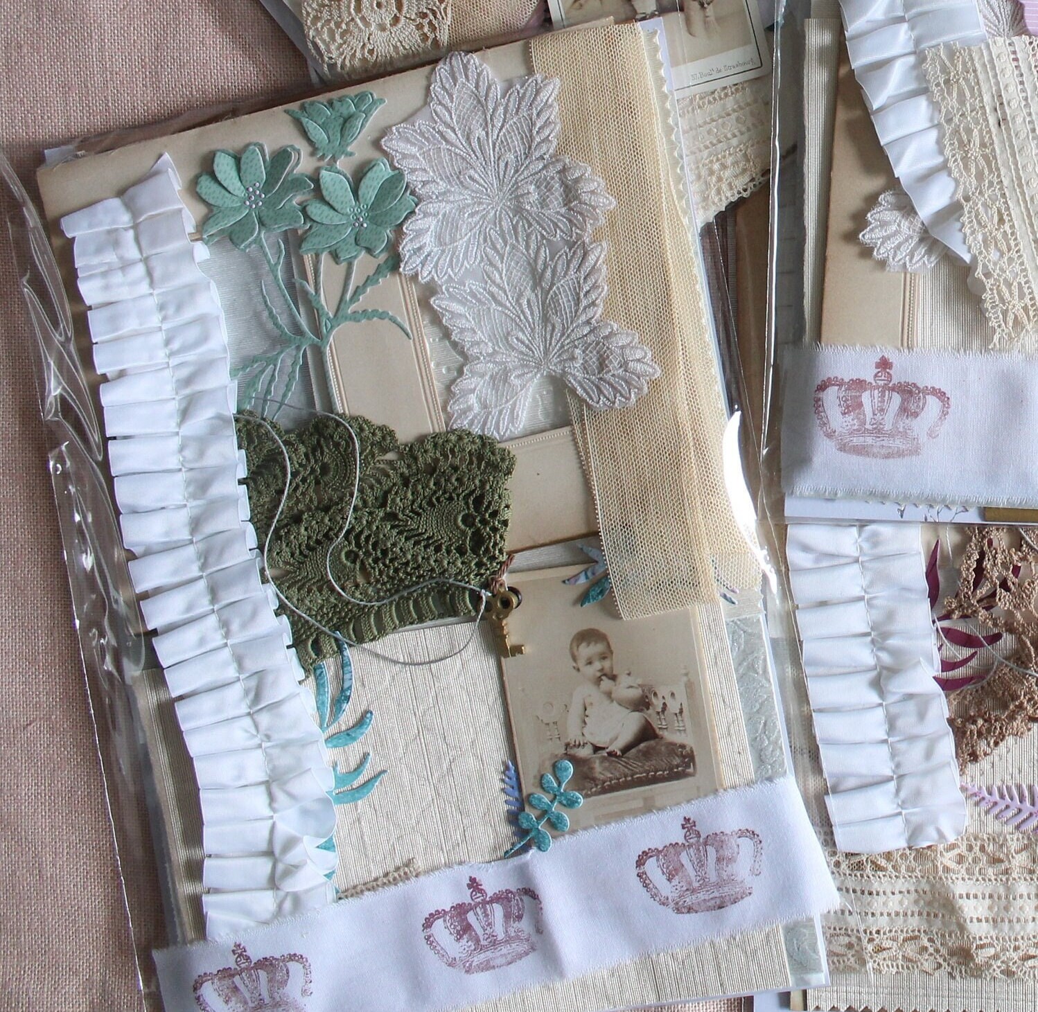 Antique Papers Bundle for Art Journal, Collage, Paper Arts ...
