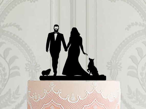 Curvy bride cake topper Curvy groom cake decoration Custom | Etsy