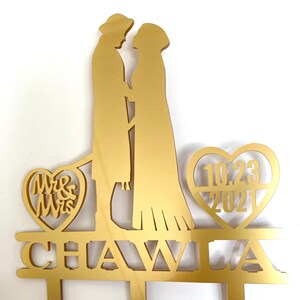 Custom Hindu Wedding Cake Topper, Personalised Indian Cake Topper ...