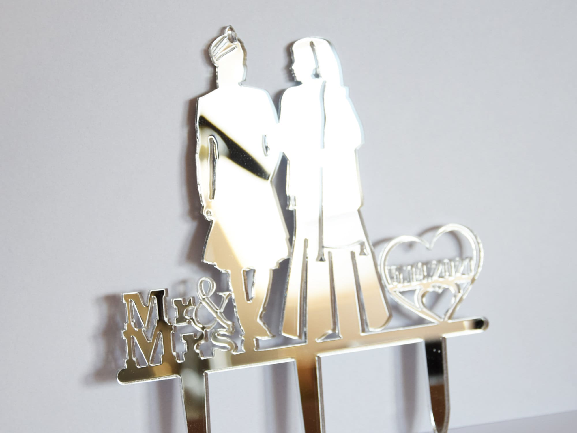 Custom hindu wedding cake topper Personalised Indian cake | Etsy