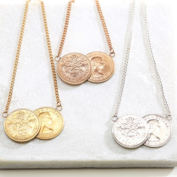 Coin Necklace - Etsy