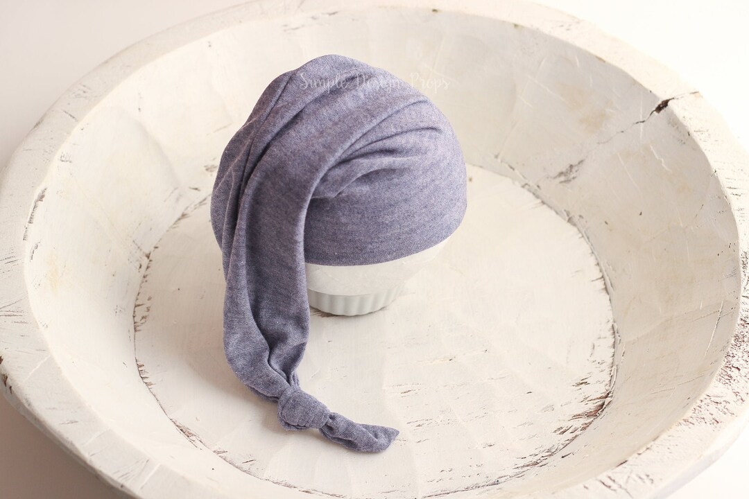 Blue Sleepy Hat Blue Newborn Caps Baby Boy Hat Newborn - Etsy