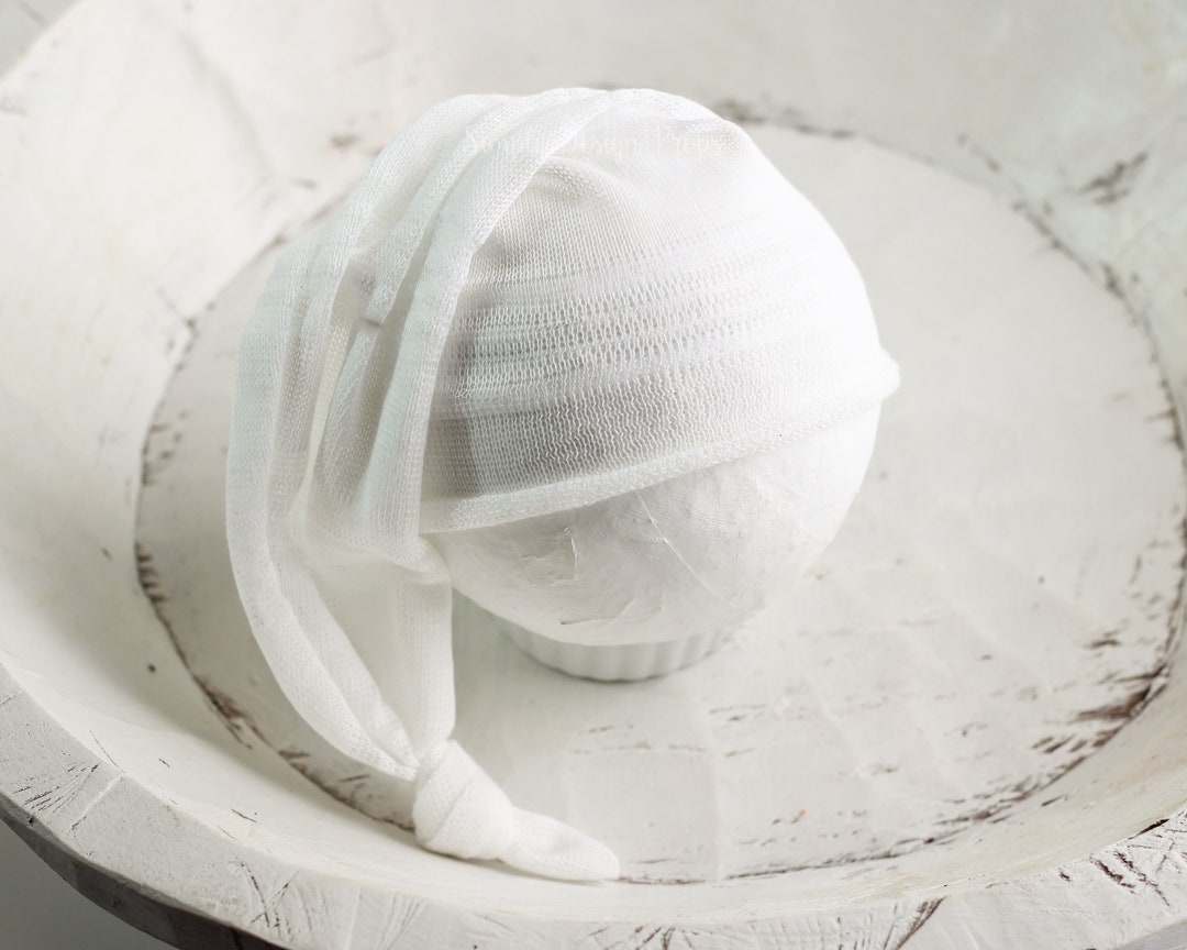 White Newborn Sleepy Cap White Newborn Hat White Baby Hat - Etsy