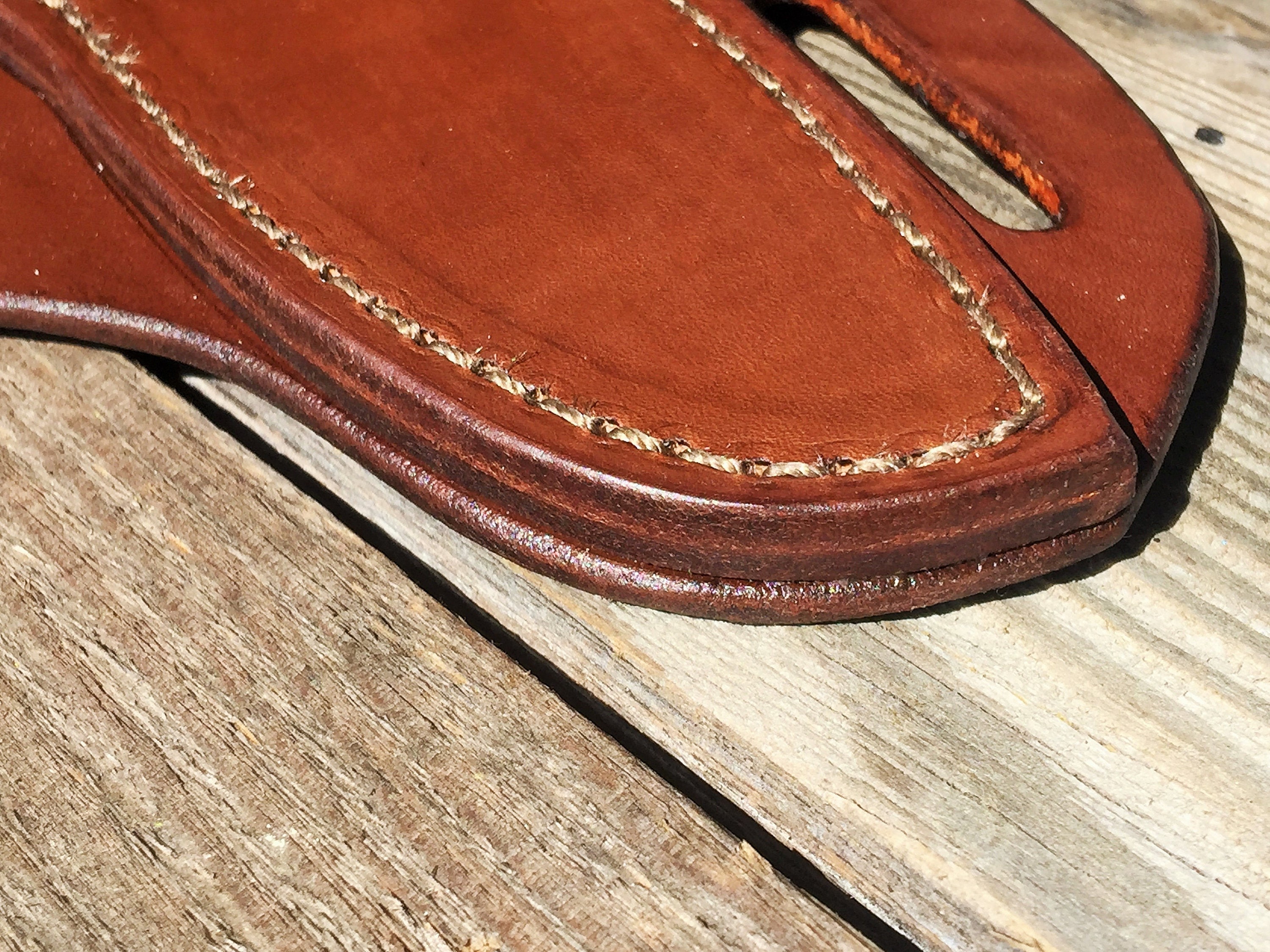 Crossdraw Leather Knife Sheath Horizontal Sheath - Etsy