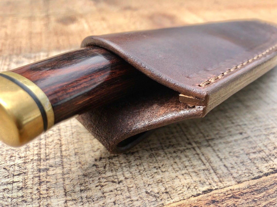 Leather Knife Sheath for Buck 192 Vanguard or Similar Knife 2A - Etsy