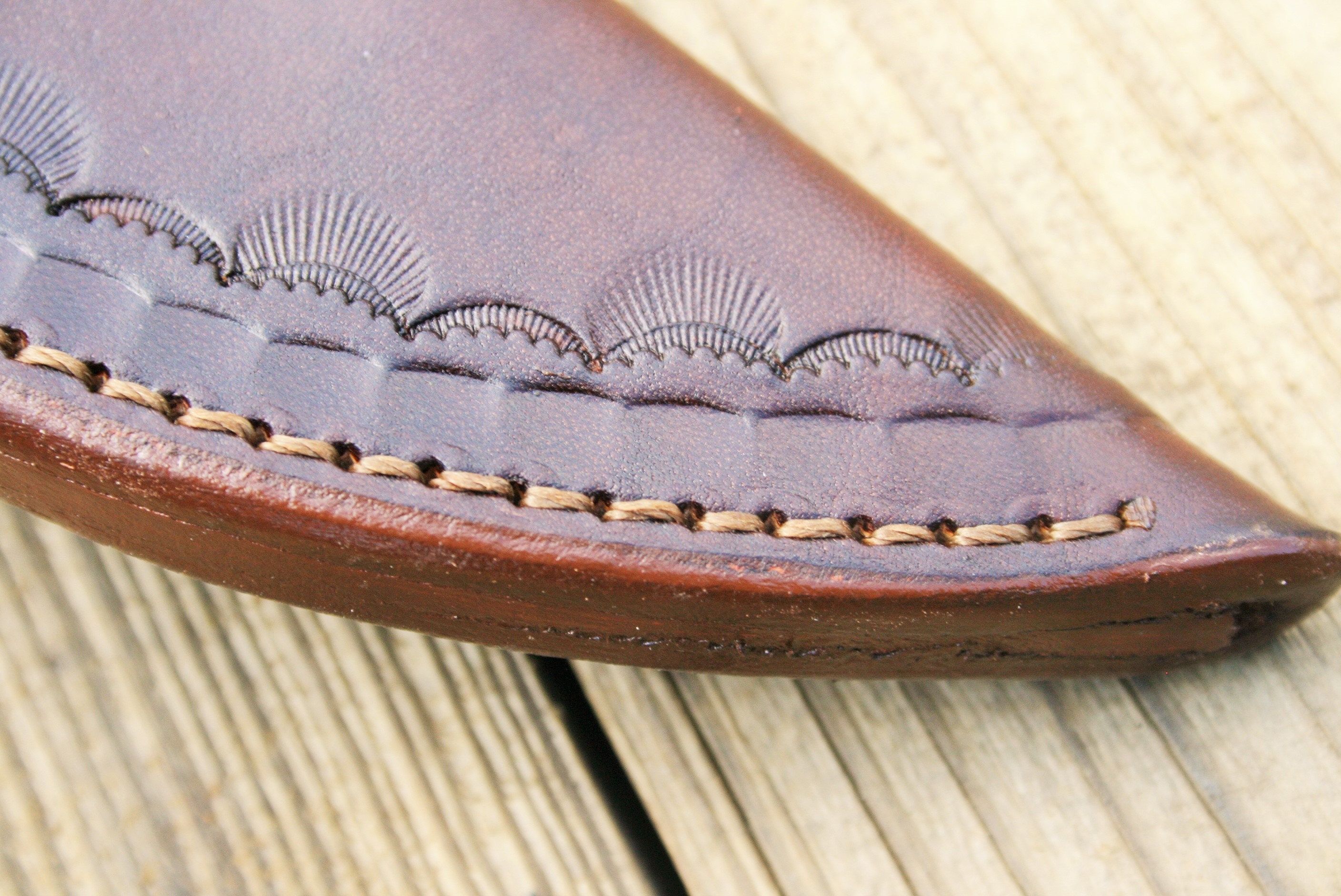 Leather Knife Sheath Large A1d - Etsy