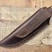 Leather Knife Sheath for Buck 192 Vanguard or Similar Knife 2E - Etsy