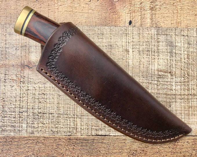 Leather Knife Sheath for Buck 192 Vanguard or Similar Knife 2E - Etsy