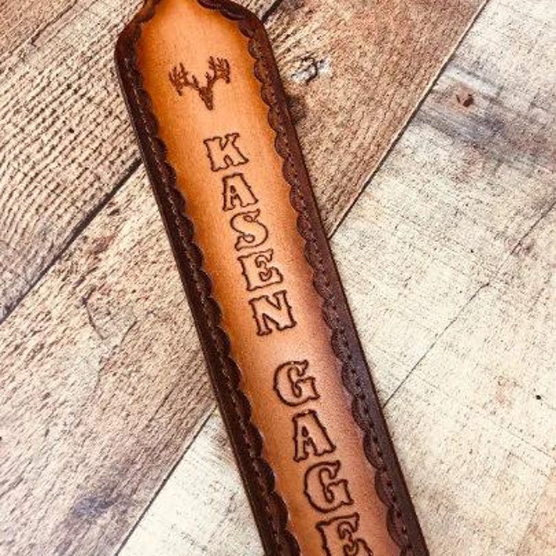 Leather Rifle Sling Pad - Etsy