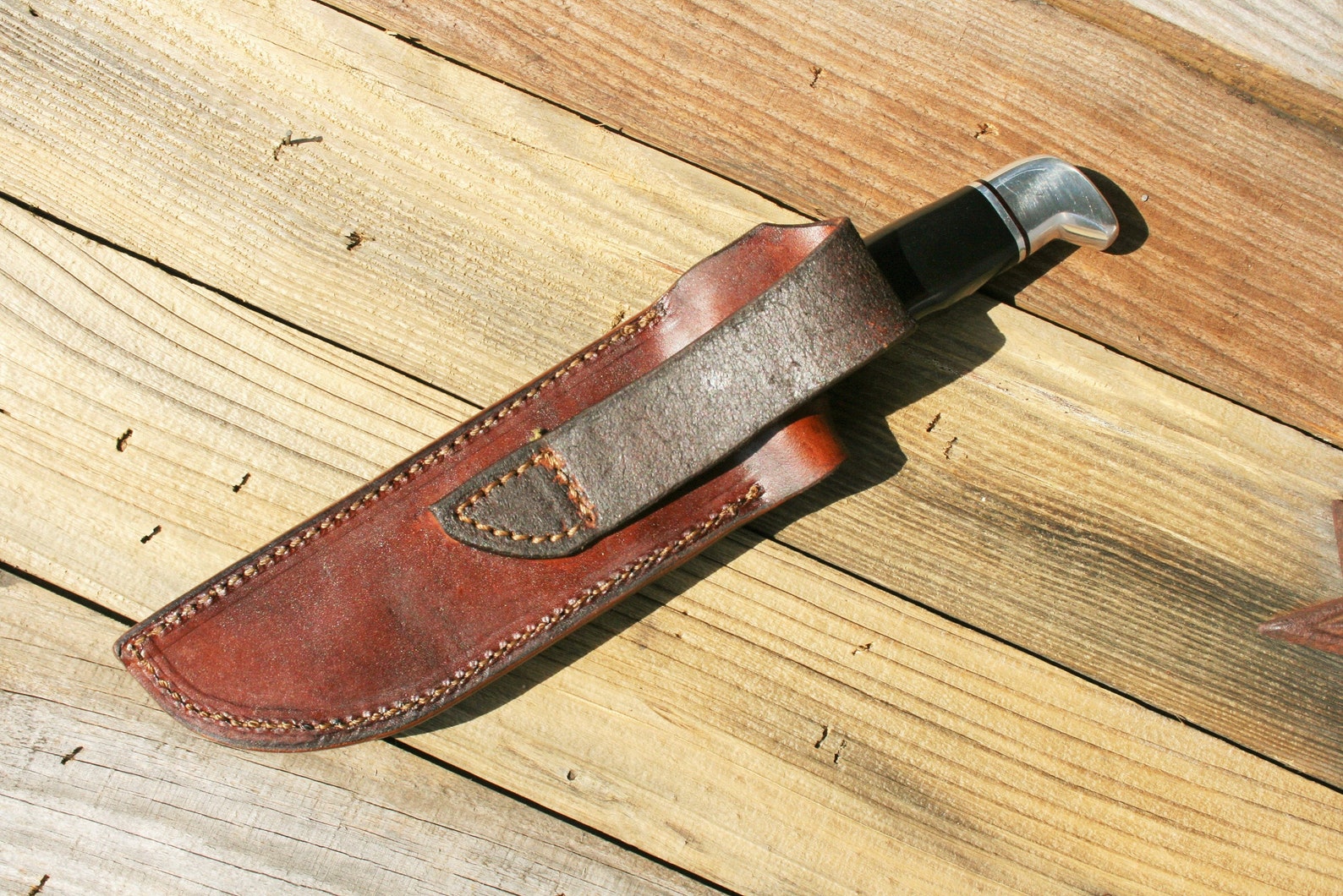 Leather Knife Sheath for Buck 119 or 120 - Etsy