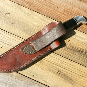 Leather Knife Sheath for Buck 119 or 120 - Etsy