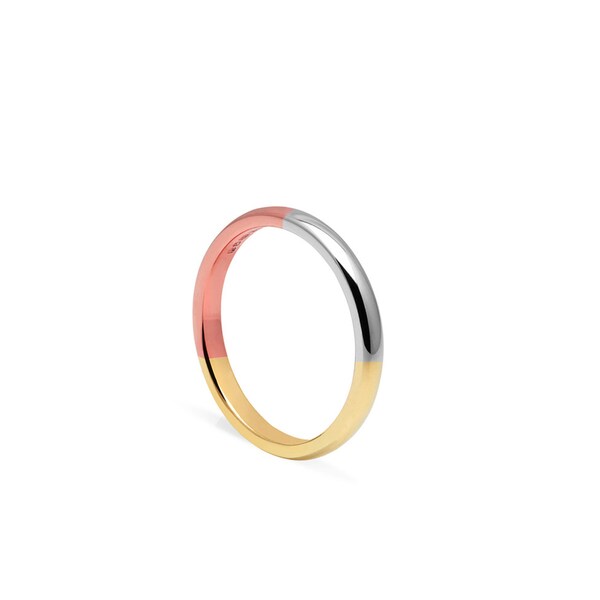 Tri Color Rings - Etsy