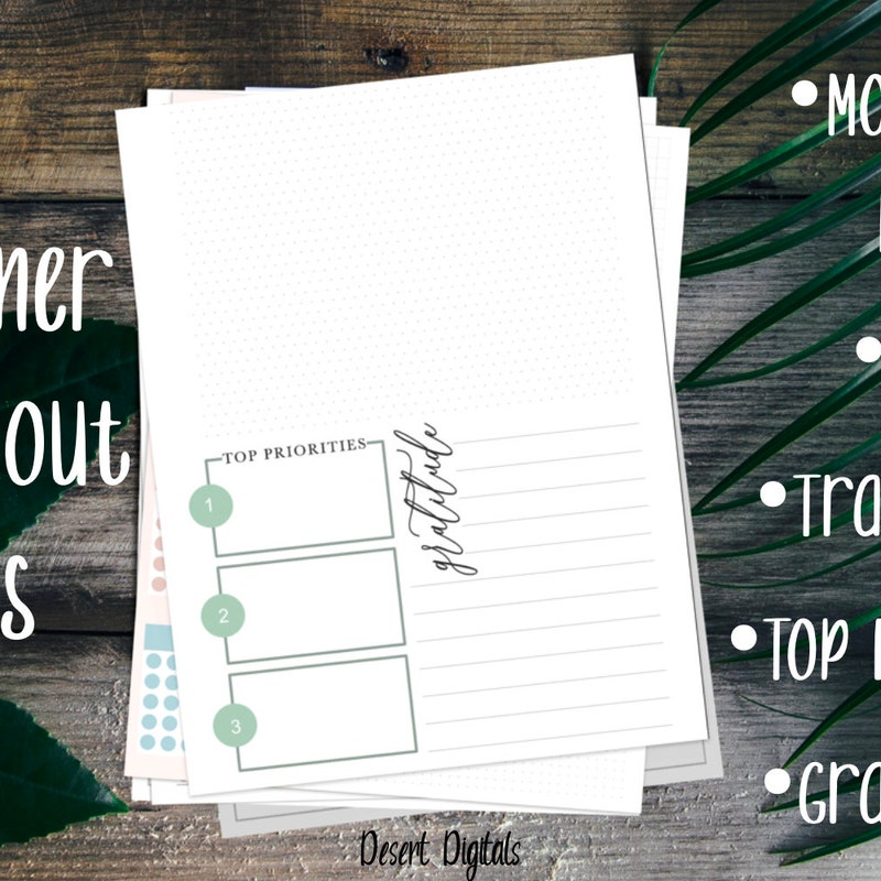 Planner Layout - Etsy