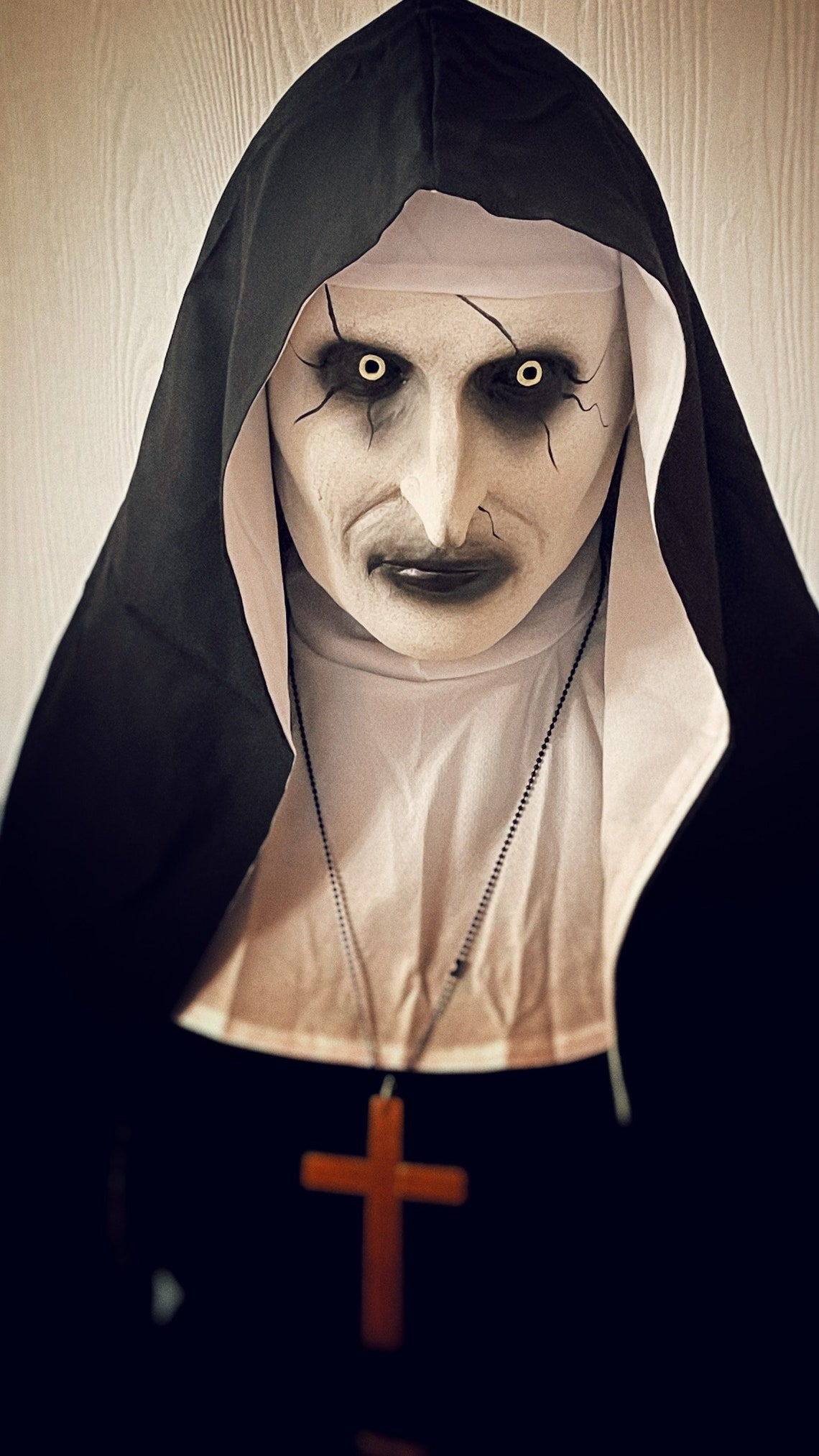Demon Nun Mask inspired by Valak - Etsy