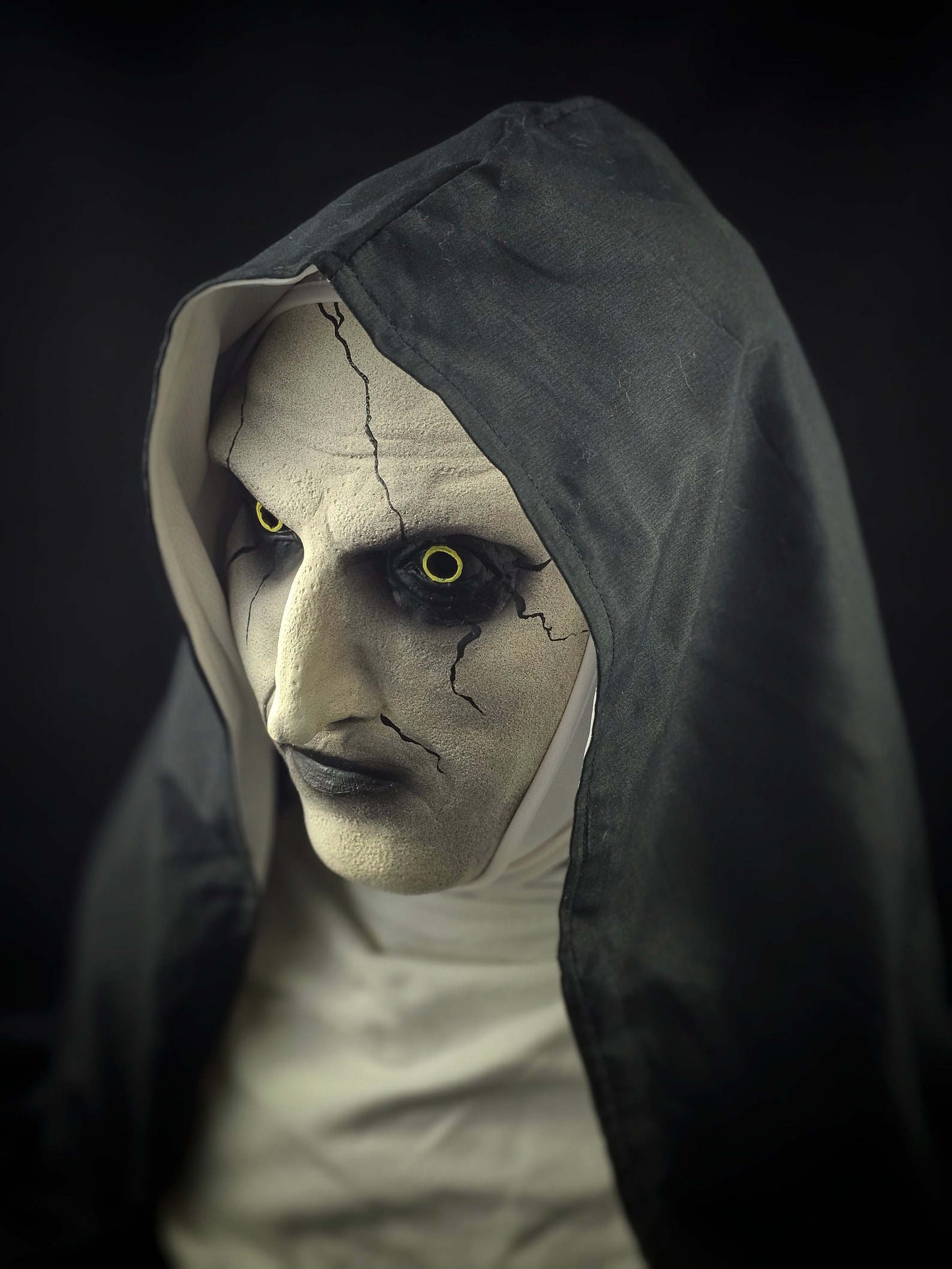 Demon Nun Mask inspired by Valak - Etsy