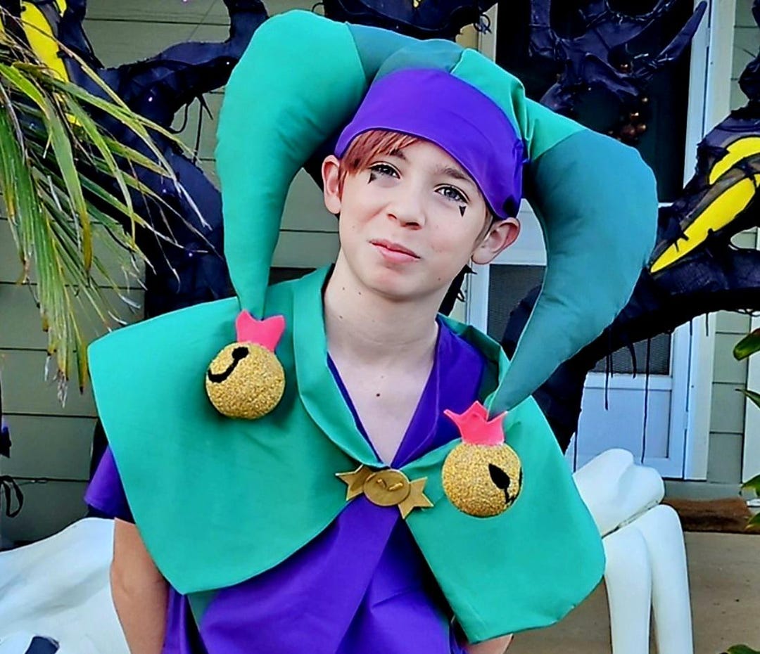 Hand Made Chester Hat and Capelet, Brawl Stars Hat and Capelet, Gamer ...
