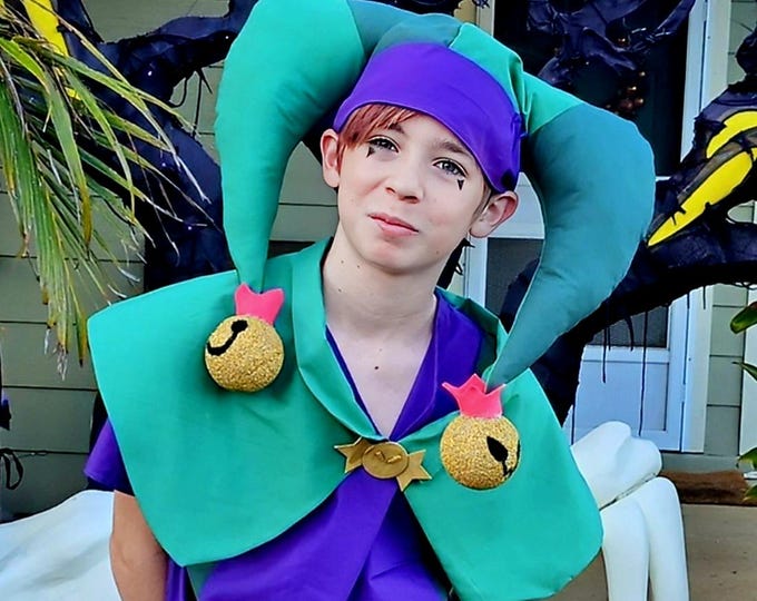 Hand Made Chester Hat and Capelet, Brawl Stars Hat and Capelet, Gamer ...