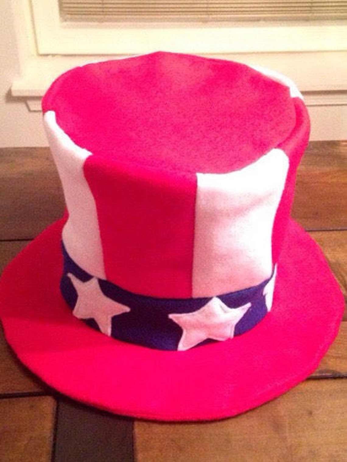Handmade Felt Patriotic Fourth of July Uncle Sam Hat - Etsy