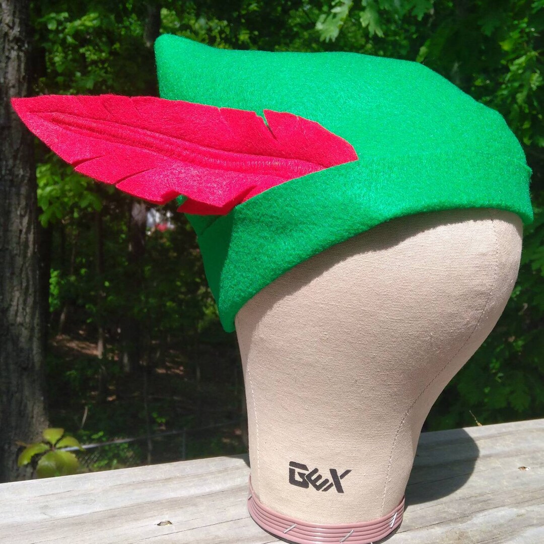 Handmade Peter Pan Inspired Hats - Party Favors/ Photo Prop/ Costume (1 ...